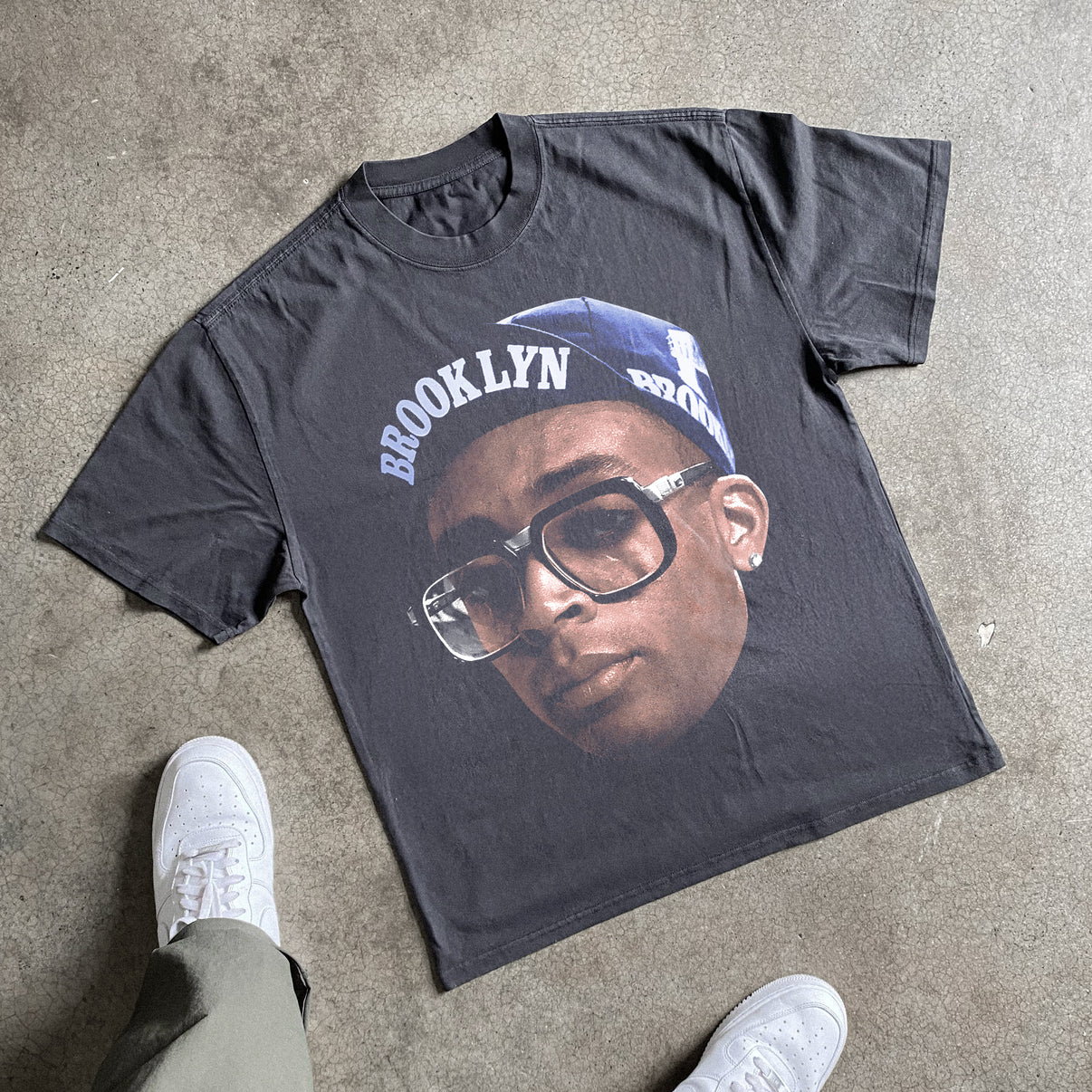 Spike Lee (Mars Blackmoon) Heavyweight Black T-Shirt – Big Head Vintage